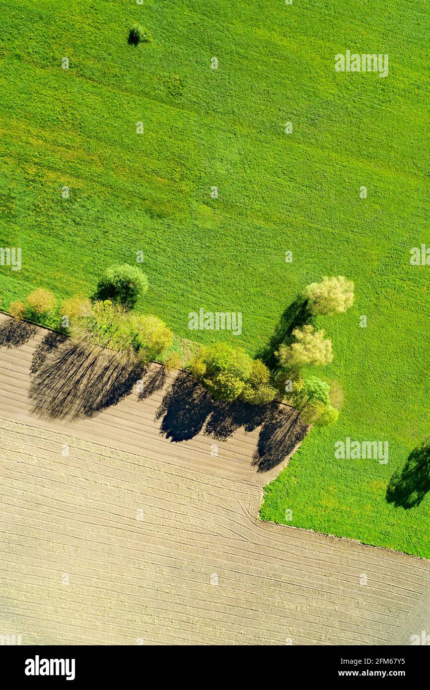 Sunrise above plowed field hi-res stock photography and images - Alamy