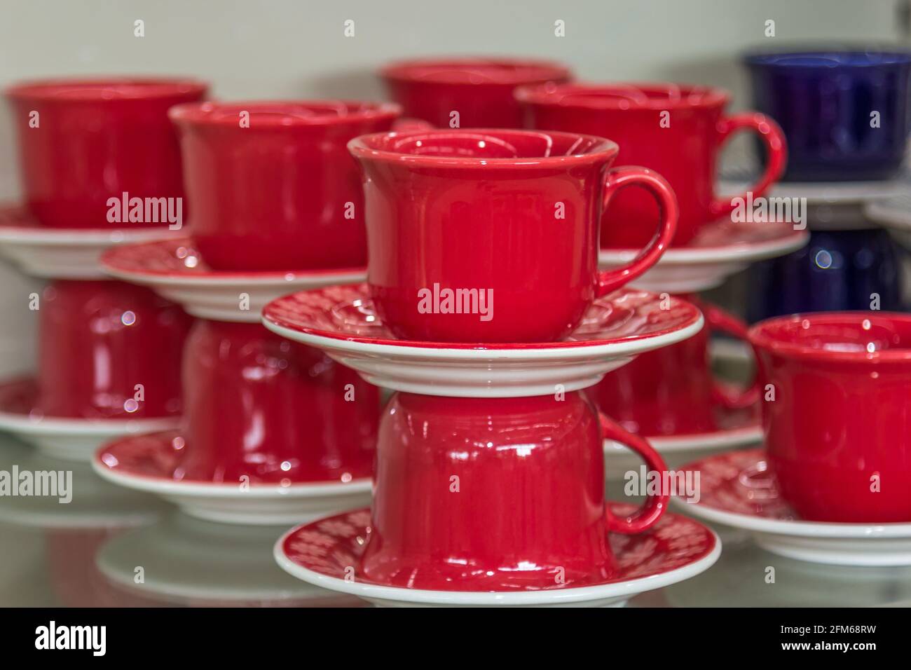 Selective focus shot cups hi-res stock photography and images - Alamy