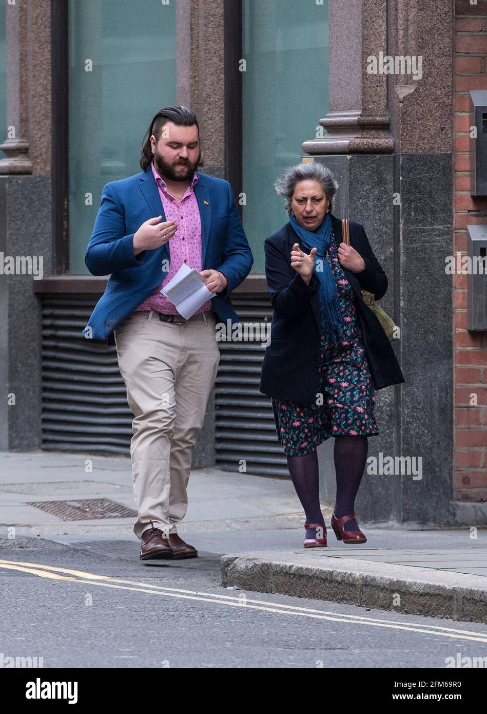 Andrew Dymock outside the Old Bailey, London, where he appeared on 15 ...