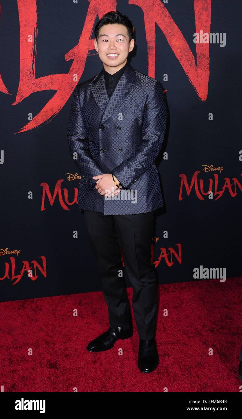 Los Angeles - CA - 03/09/2020 Mulan Los Angeles Premiere -PICTURED: Jun ...