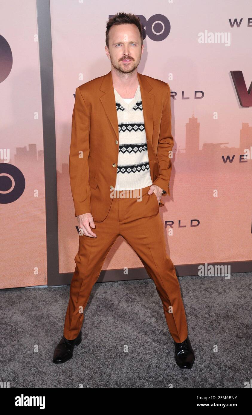 Los Angeles - CA - 03/05/2020 Westworld Season 3 Los Angeles Premiere -PICTURED: Aaron Paul Sara ...