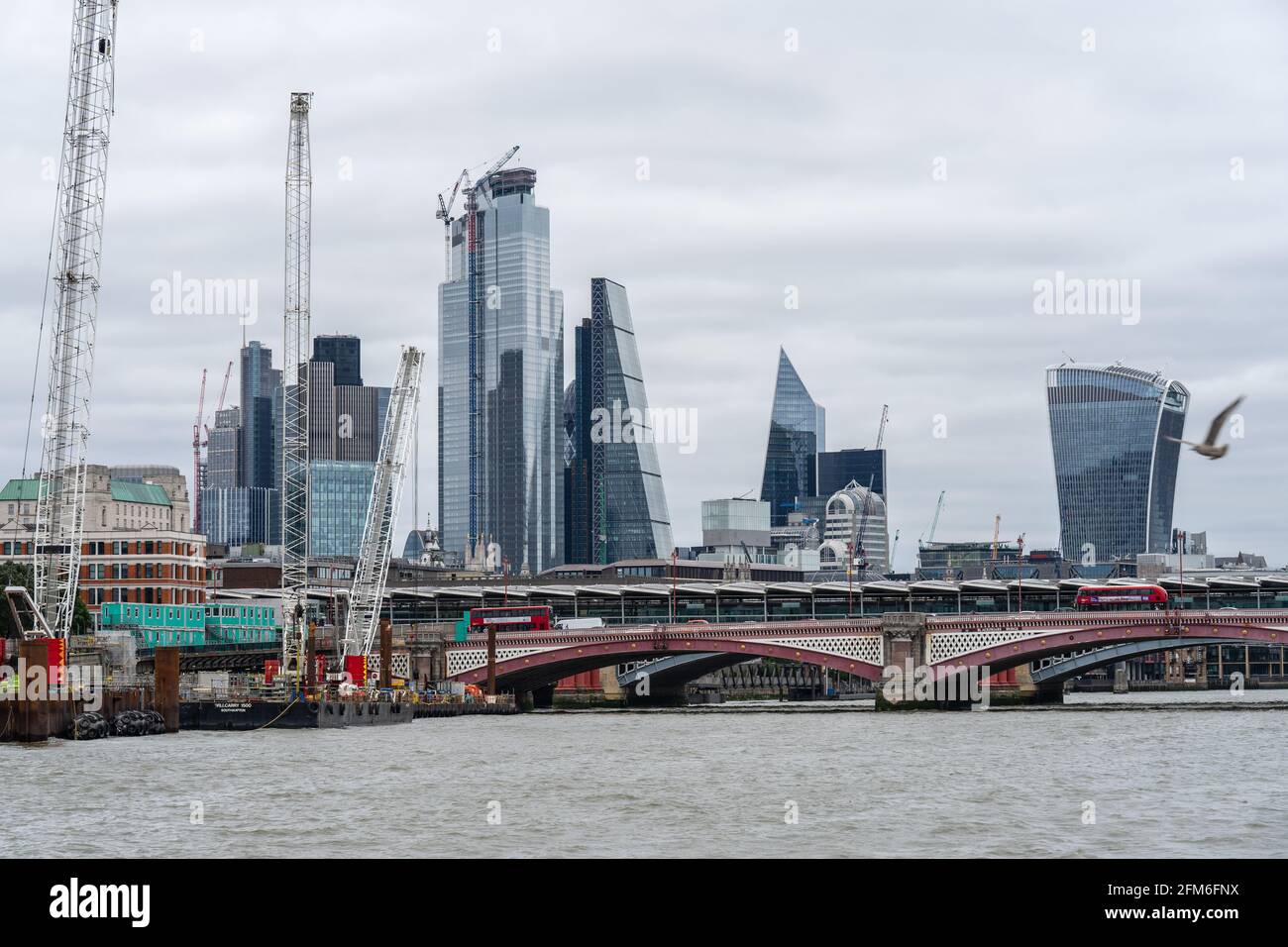 Blackfriars Bridge is a road and foot traffic bridge over the River ...