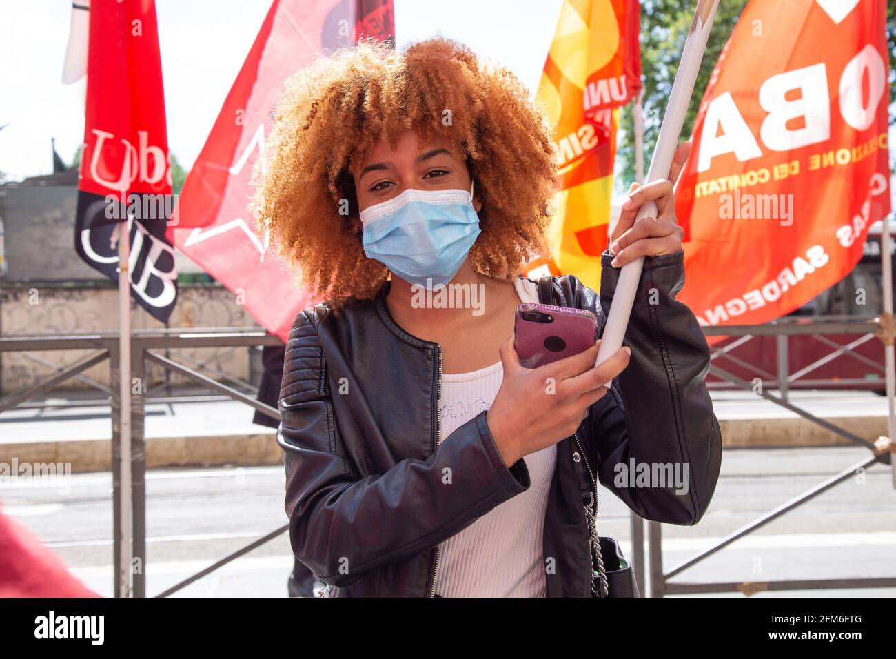 On the occasion of national school strike, today, May 6, 2021, students ...