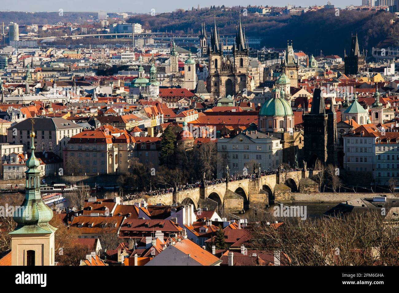 Travelling in the stunning Prague Stock Photo - Alamy