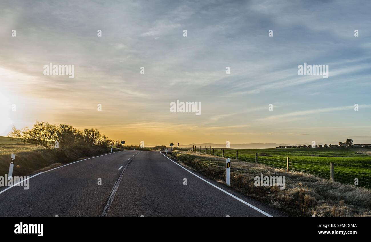 La Serena countryside, Extremaduran, Spain Stock Photo - Alamy