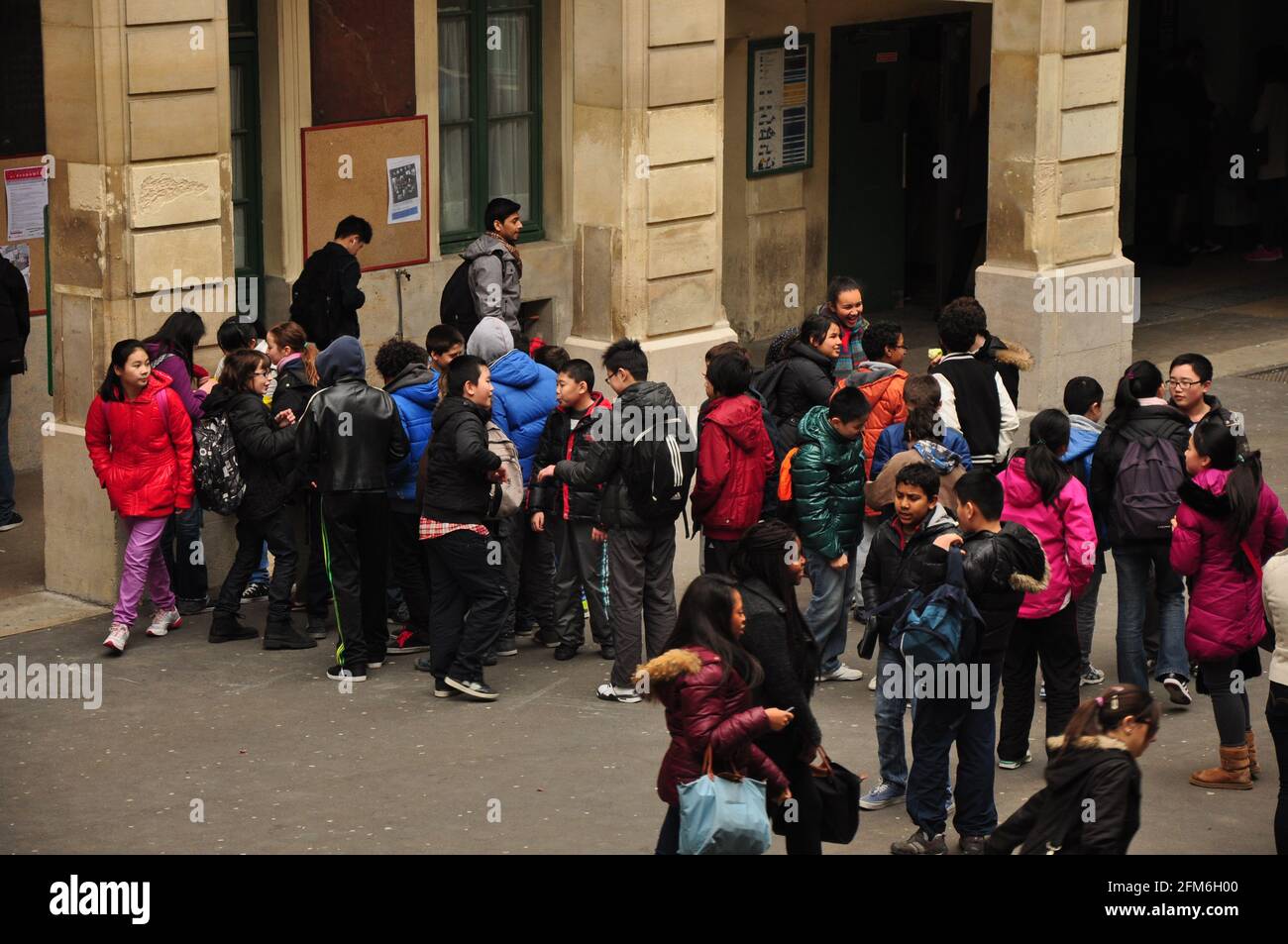 Lycée Turgot (Paris , France Stock Photo - Alamy