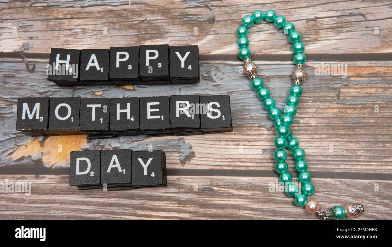 Happy mothers day mom alphabet hi-res stock photography and images - Alamy