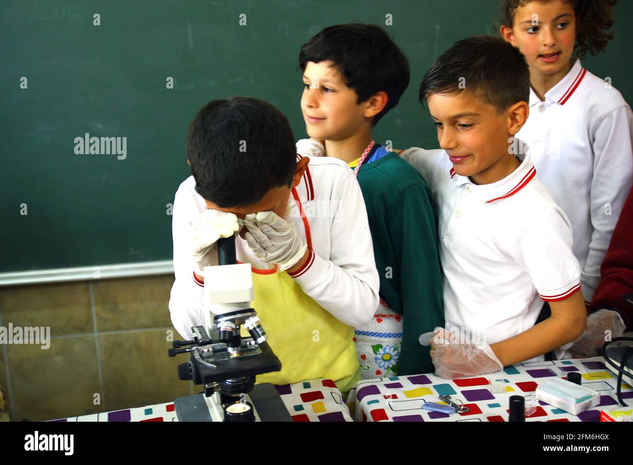 children in education at school Stock Photo - Alamy