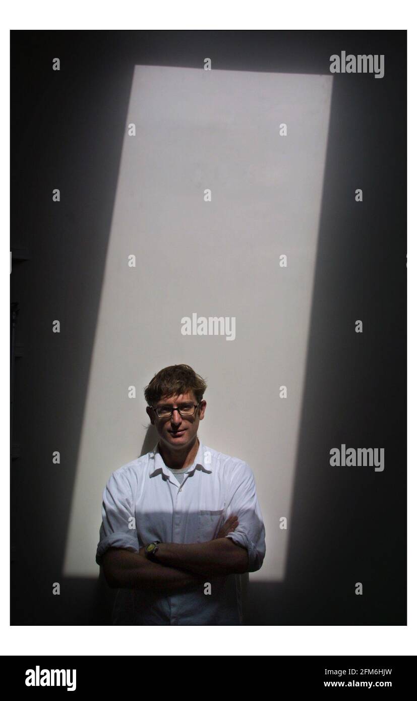 Marcel Theroux......Writer presenter aug 2001 Stock Photo - Alamy