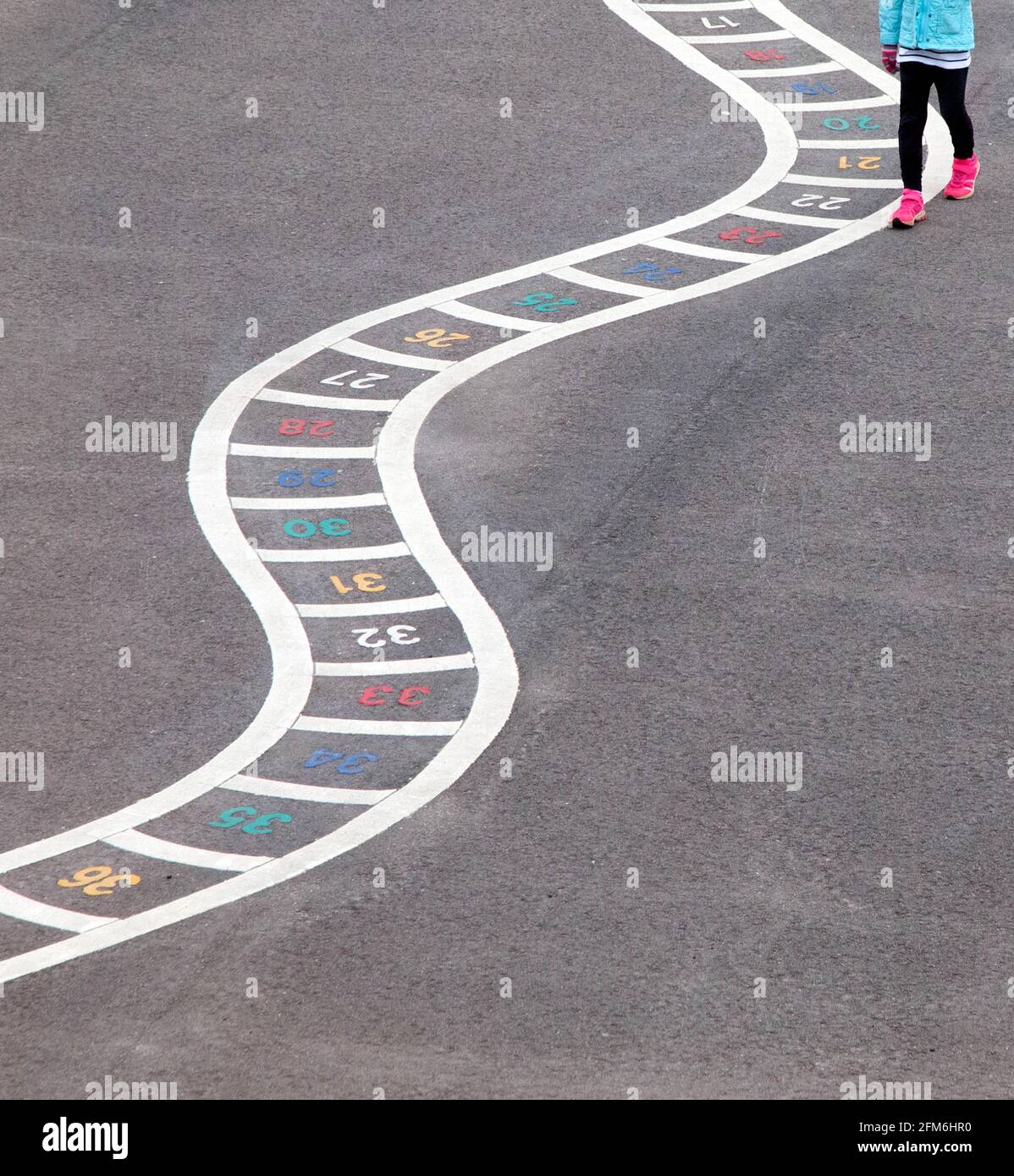 Pupil, during a break, on schoolyard at a school Stock Photo - Alamy