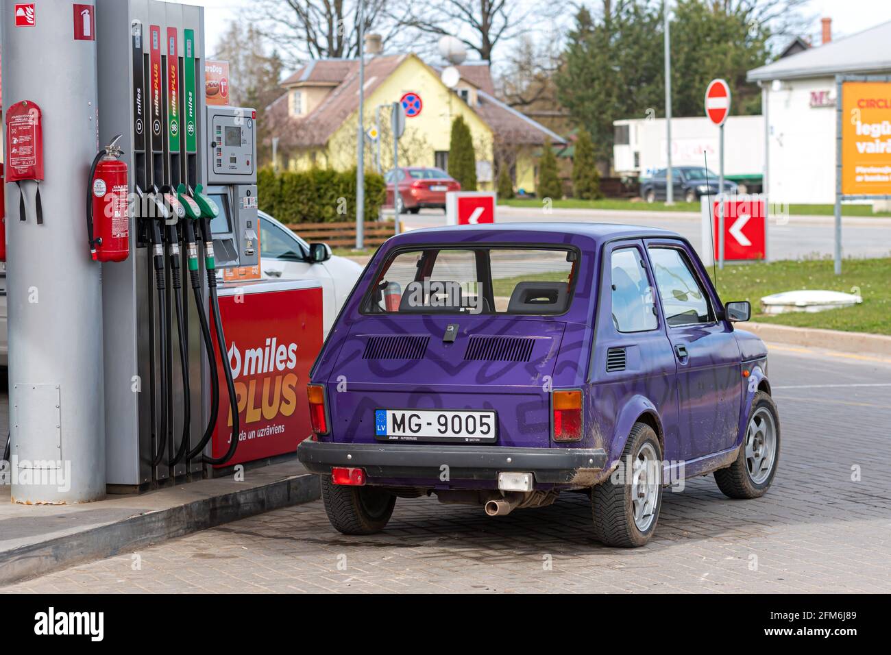 Fiat 126p 126 hi-res stock photography and images - Alamy