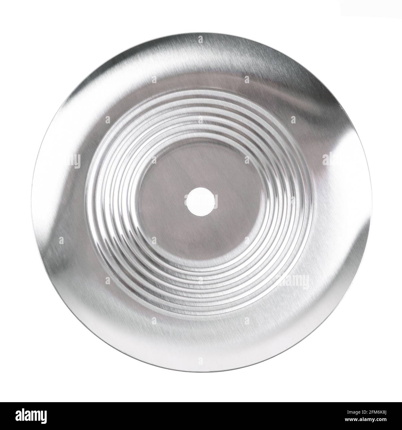 Metal hookah plate. Isolated on a white background Stock Photo - Alamy