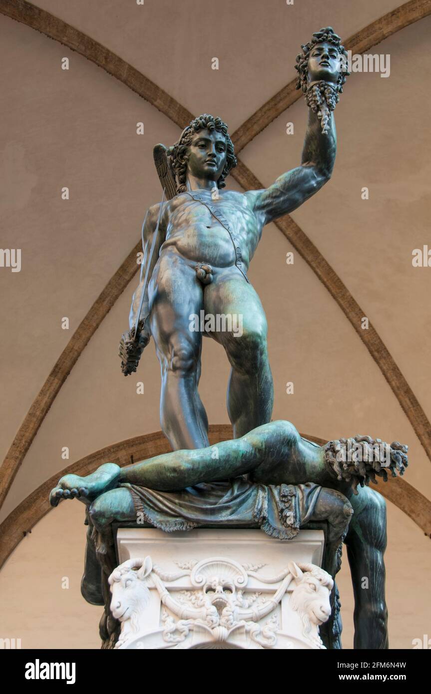 Perseus with the head of Medusa, also known as Cellini’s Persus, is a ...