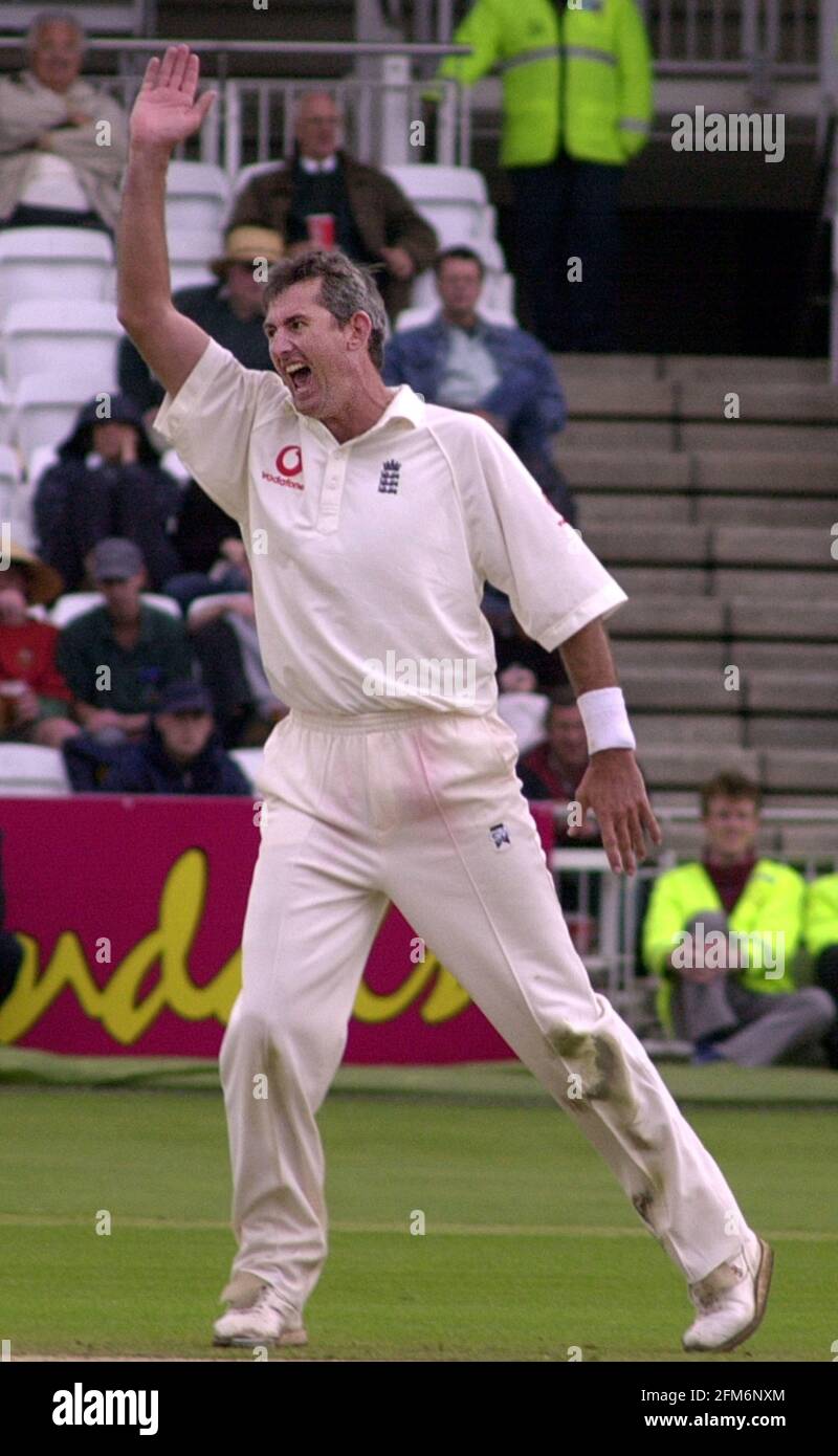 ANDY CADDICK FOR WHITTLE, DURING THE 1ST TEST ENGLAND v ZIMBABWE ...