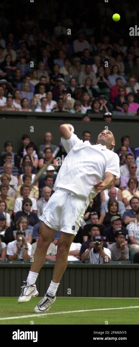 Andre agassi in action hi-res stock photography and images - Alamy