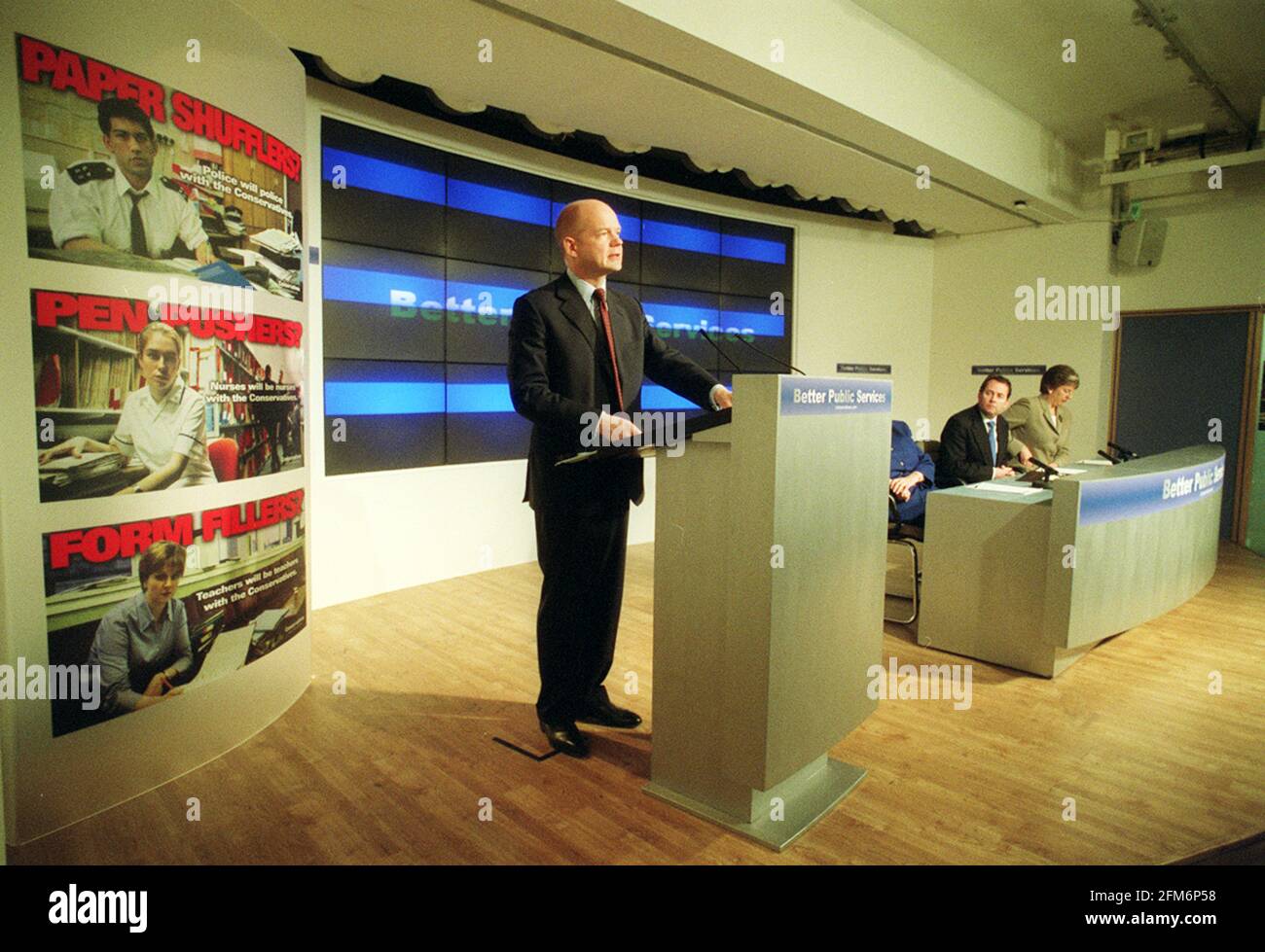 TORY PRESS CONFERENCE AT SMITH SQUARE, TO LAUNCH A NEW POSTER CAMPAIGN ...