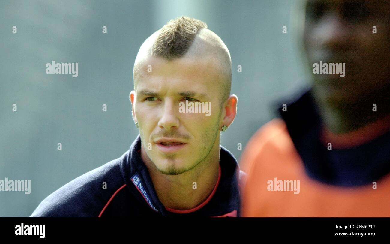 David Beckham Mohawk 2009