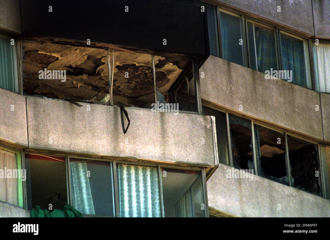 Fire in block of flats hi-res stock photography and images - Alamy