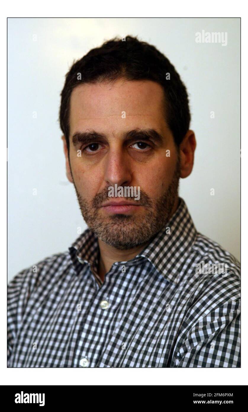 Mark Mazower, author pic David Sandison 9/11/2003 Stock Photo - Alamy