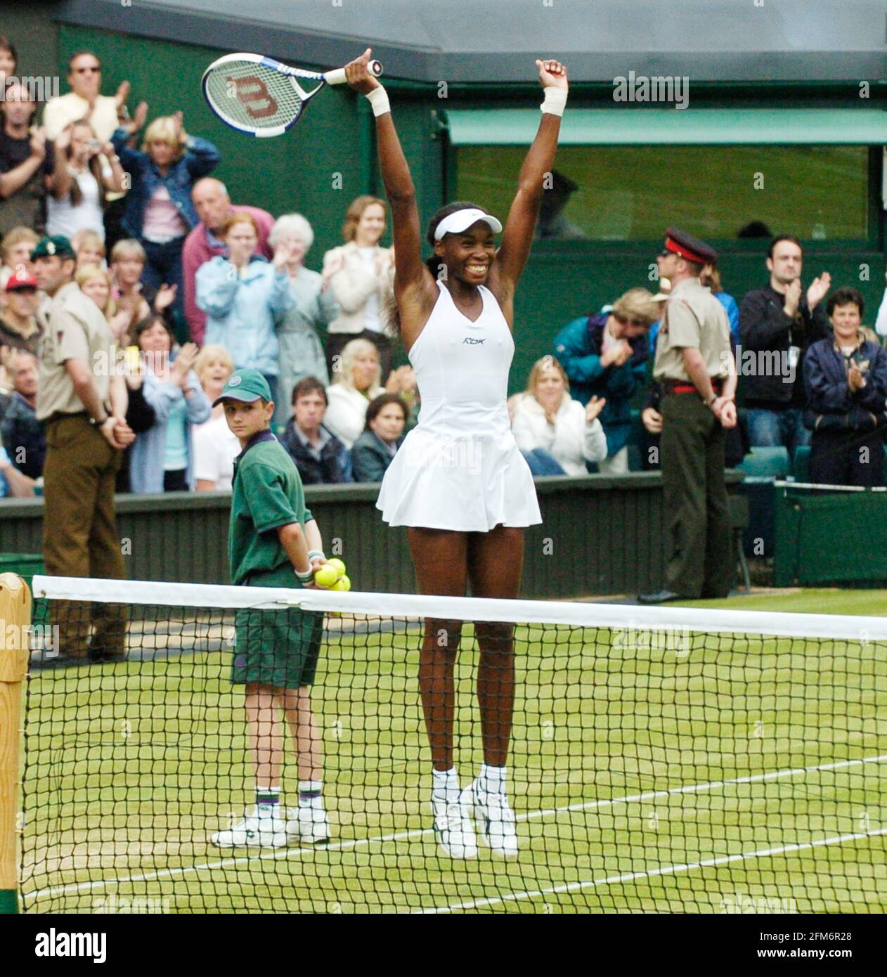 WIMBLEDON TENNIS CHAMPIONSHIPS 10th DAY V.WILLIAMS WINS BEATING ...