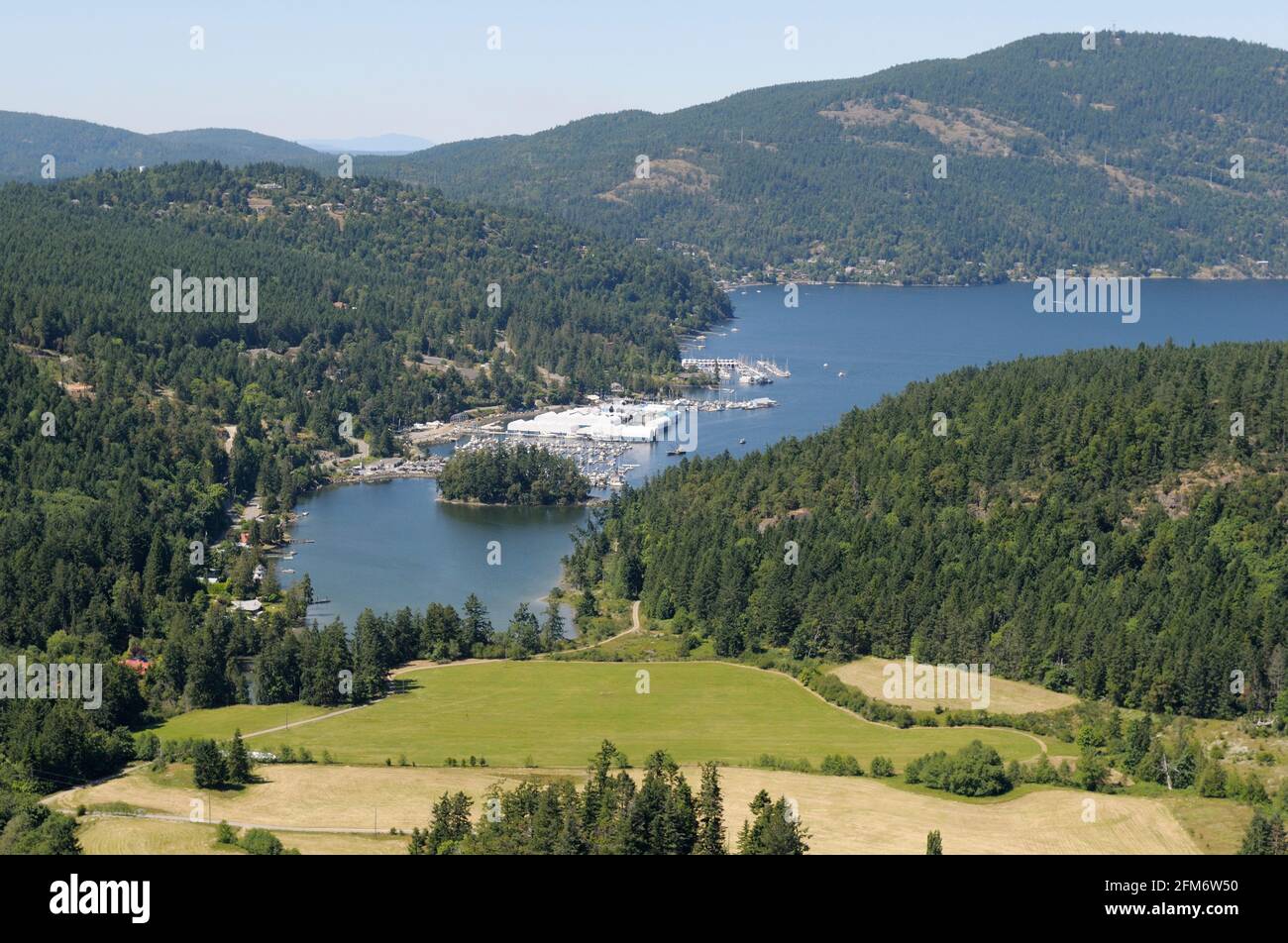 Bird's Eye Cove, Maple Bay and Maple Bay Marina, Vancouver Island ...