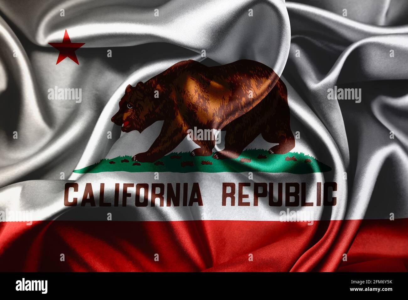 Close up california republic flag hi-res stock photography and images ...