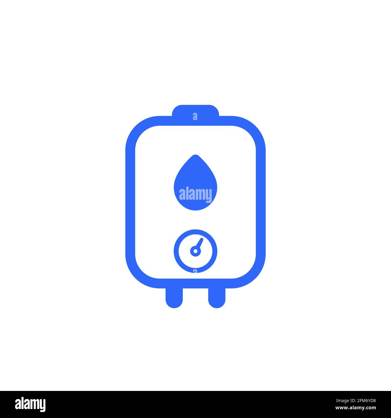 Hot water heater tank Stock Vector Images - Alamy