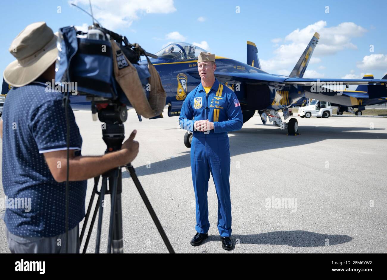 Fort Lauderdale, United States. 06th May, 2021. The U.S. Navy Blue ...