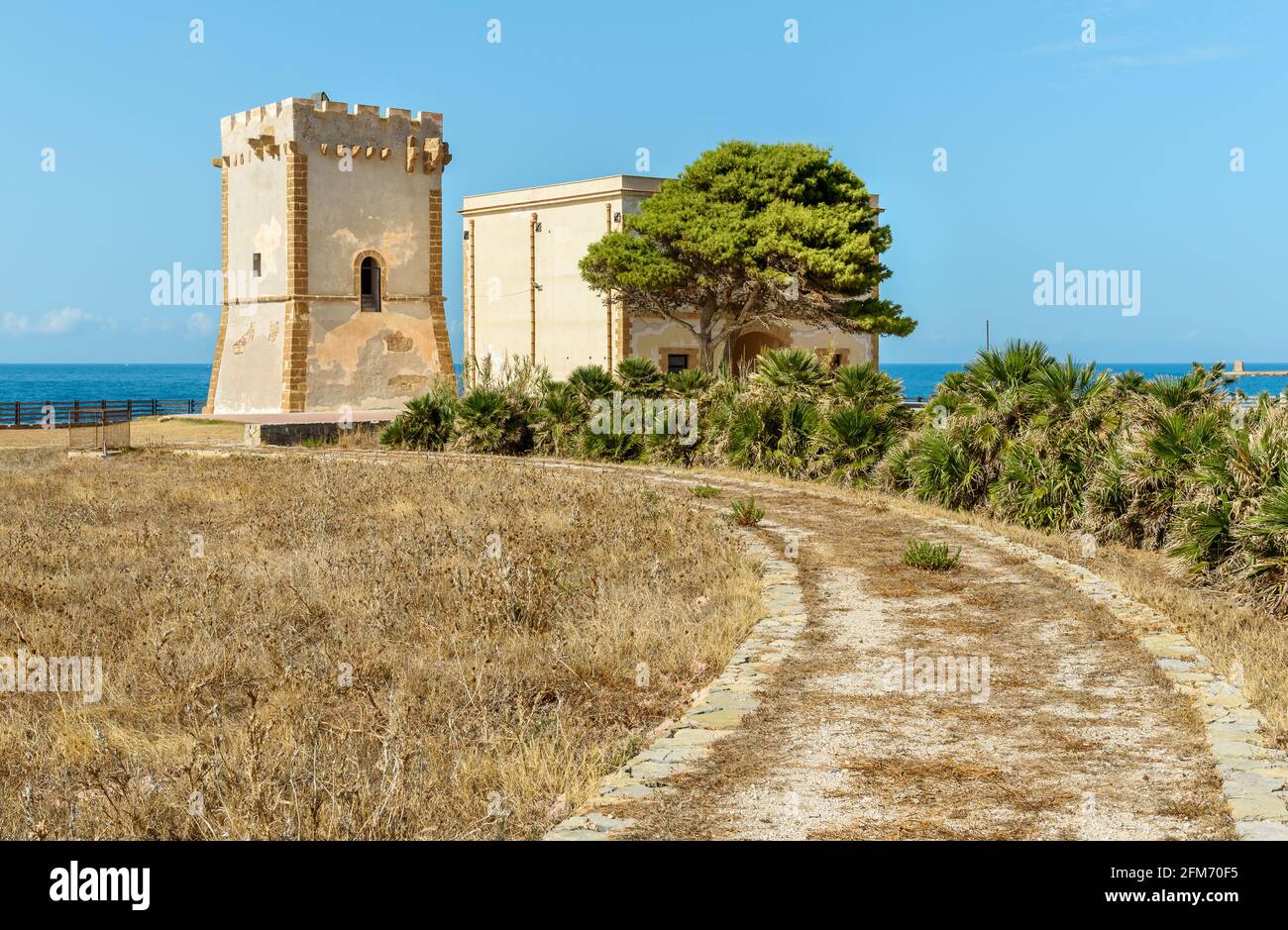 The Tower Alba or Tower of Cala Rossa, is a defense tower on the coast ...