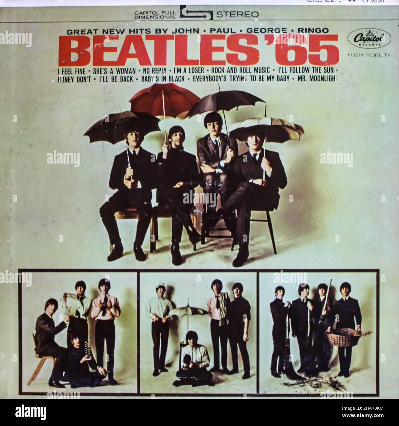 1965 beatles hi-res stock photography and images - Alamy