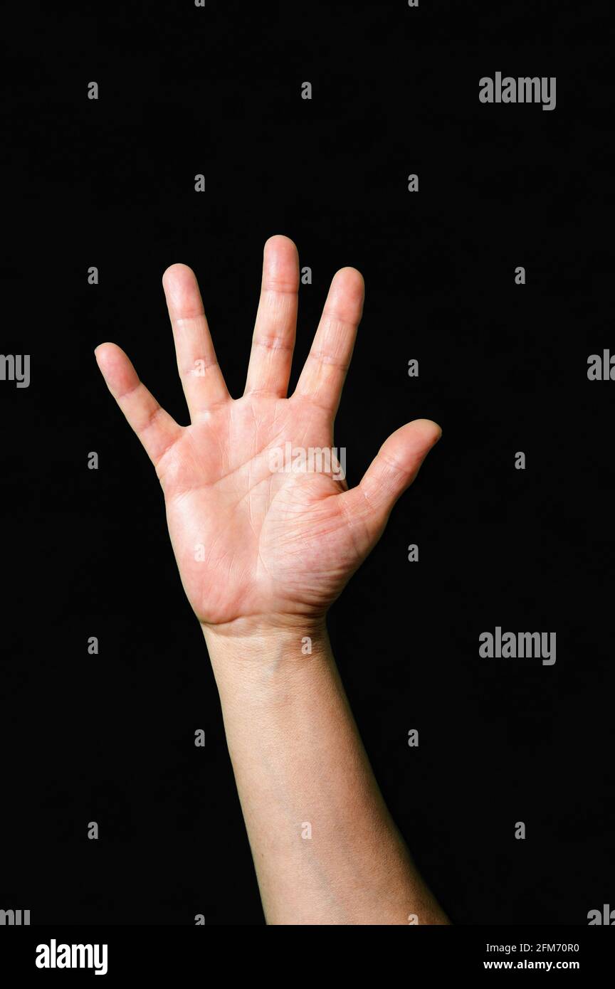 Hand signs alphabet hi-res stock photography and images - Alamy