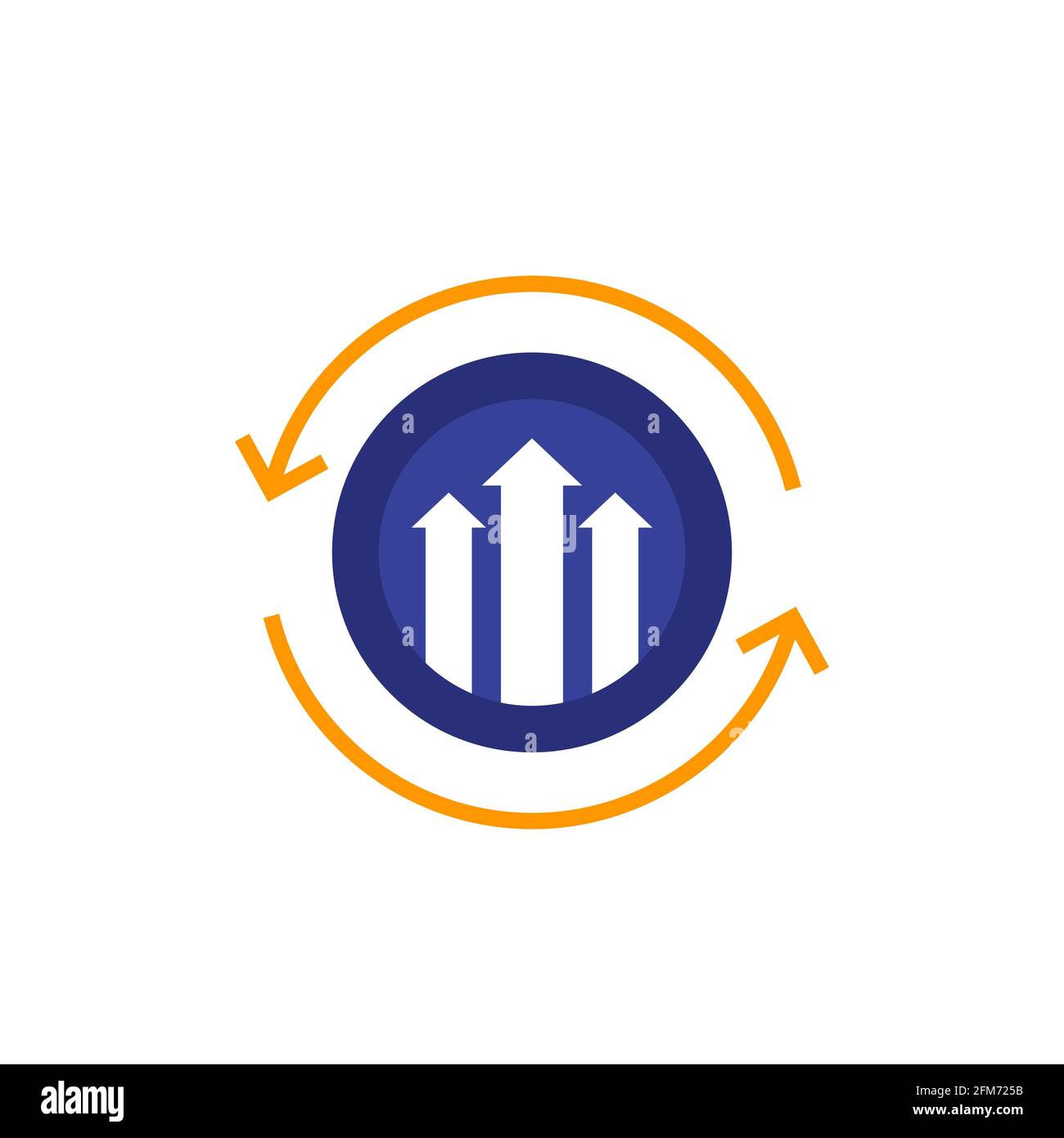 Growth Icon Flat
