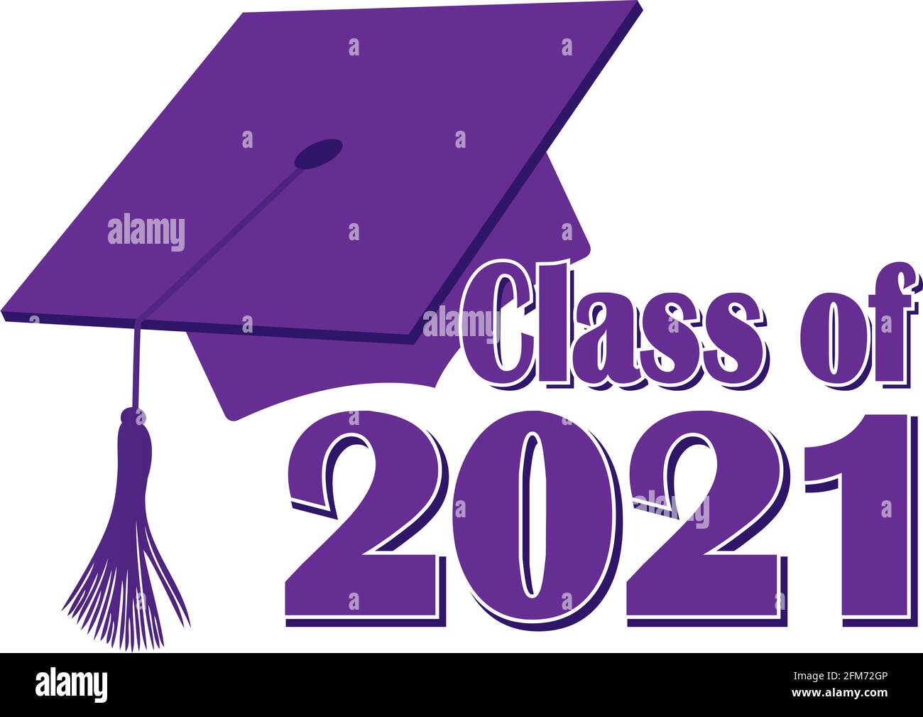 Purple Graduation Cap Clip Art