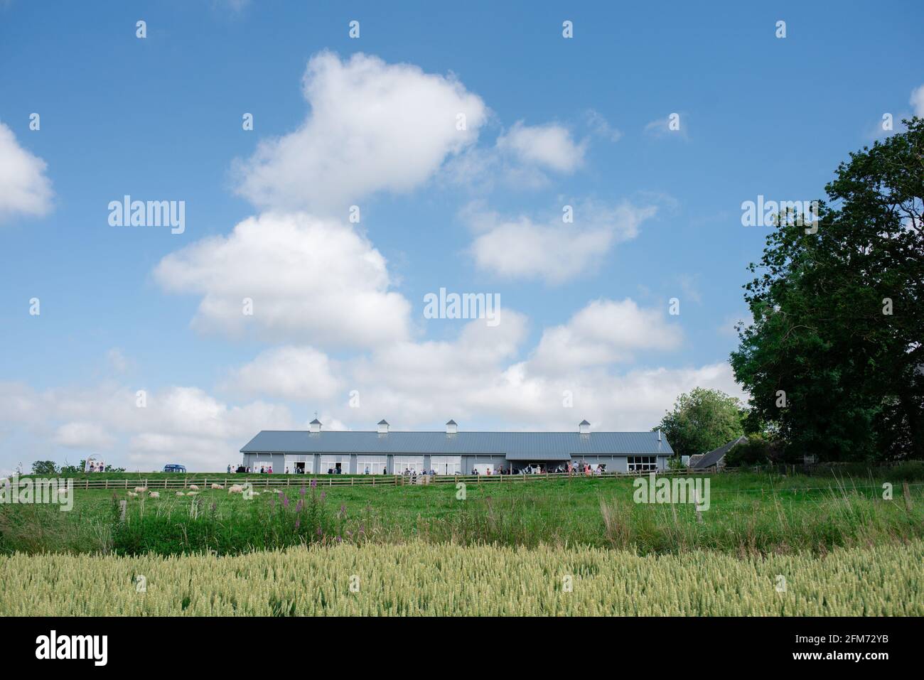 Barn at barra castle hi-res stock photography and images - Alamy