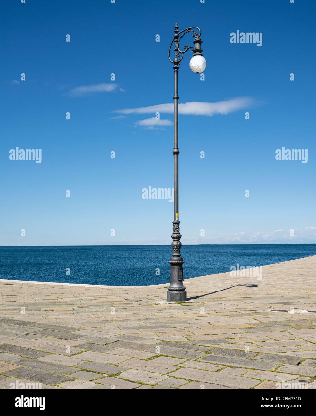 Trieste harbor waterfront view hi-res stock photography and images - Alamy