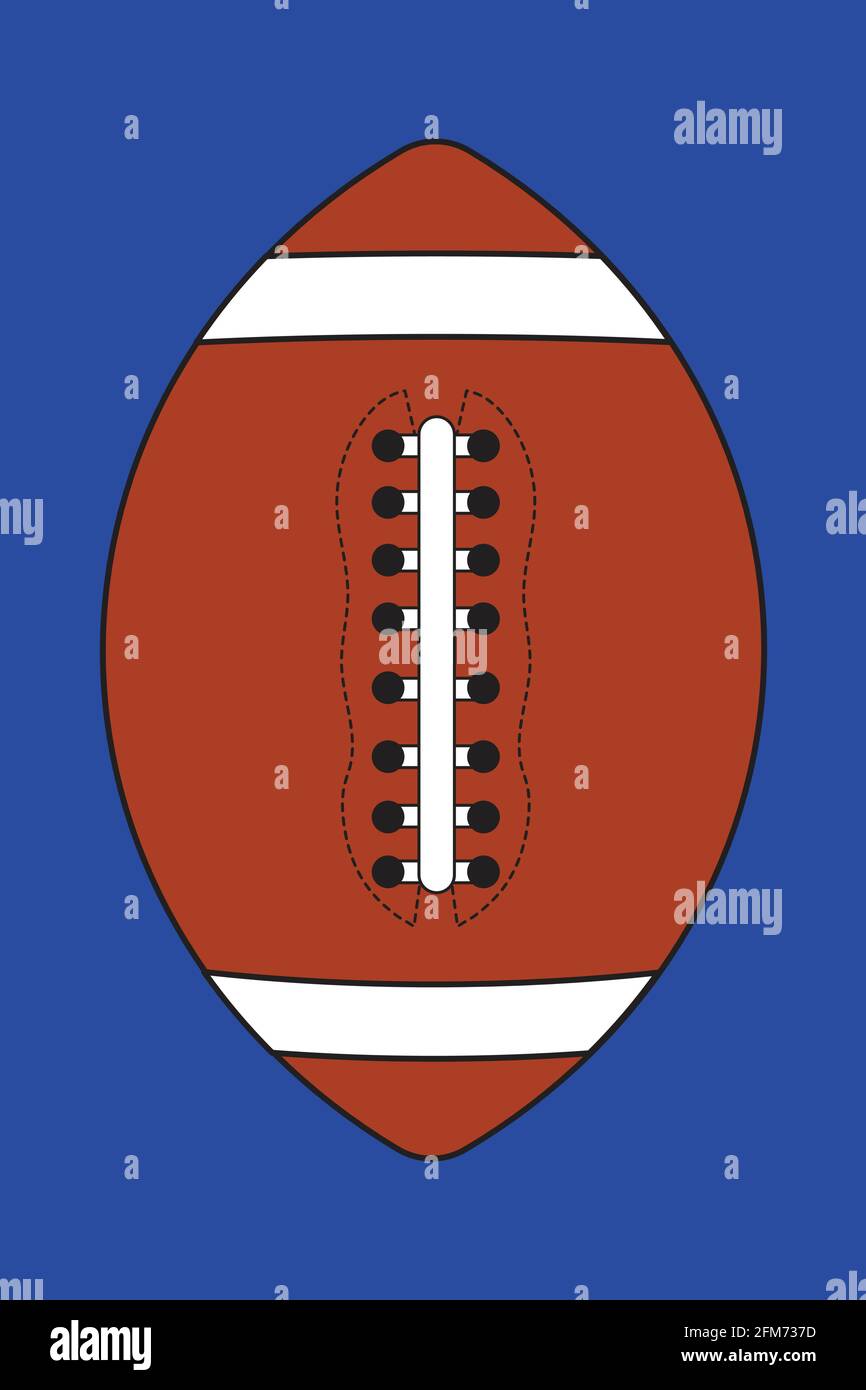American football - flat design Stock Vector Image & Art - Alamy