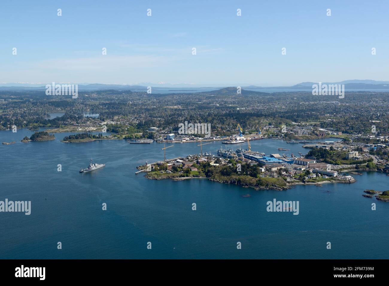 Esquimalt royal navy dockyard hi-res stock photography and images - Alamy