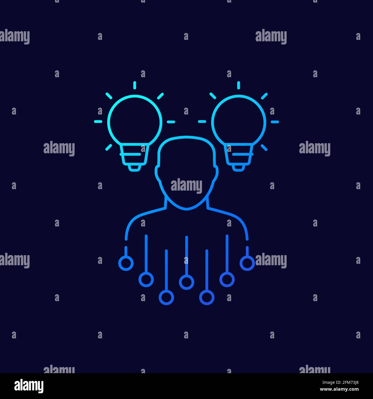 idea generation, creativity line icon Stock Vector Image & Art - Alamy