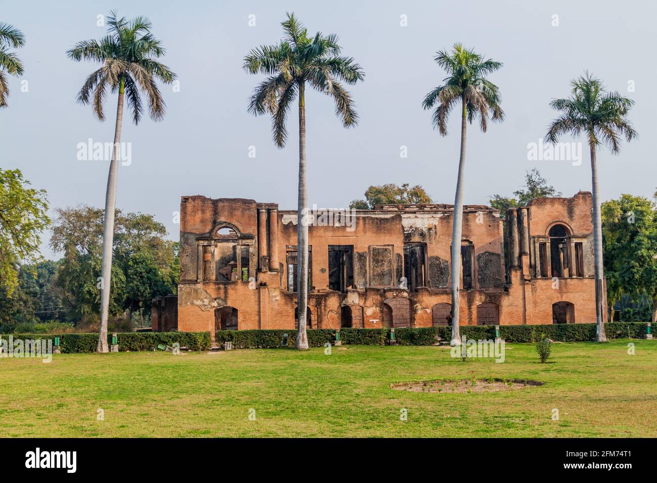 Ruins of the Residency Complex in Lucknow, Uttar Pradesh state, India ...