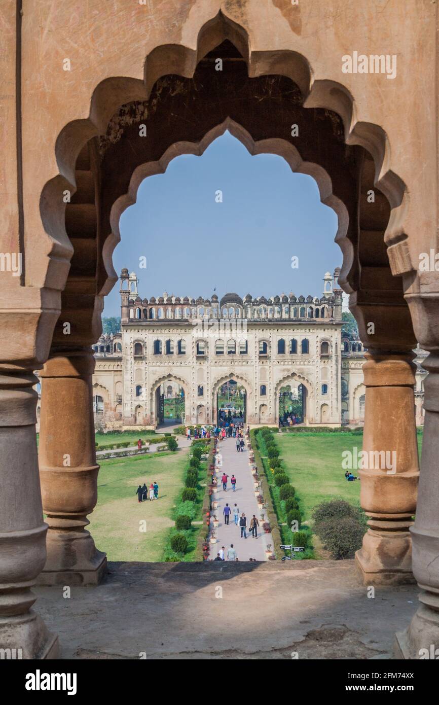 Bara imambara entrance gate architecture hi-res stock photography and ...