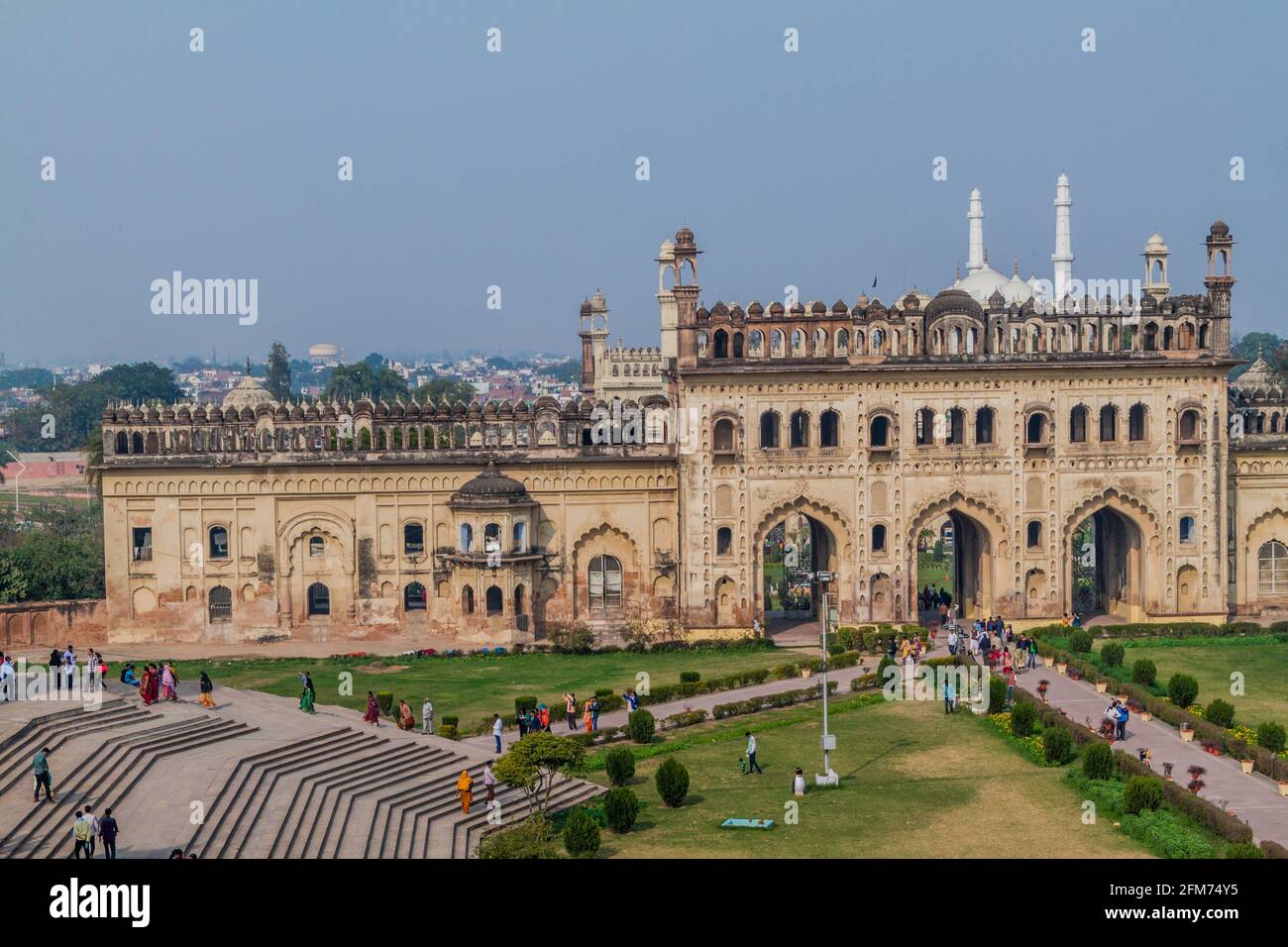 Bara imambara gate gate architecture hi-res stock photography and ...