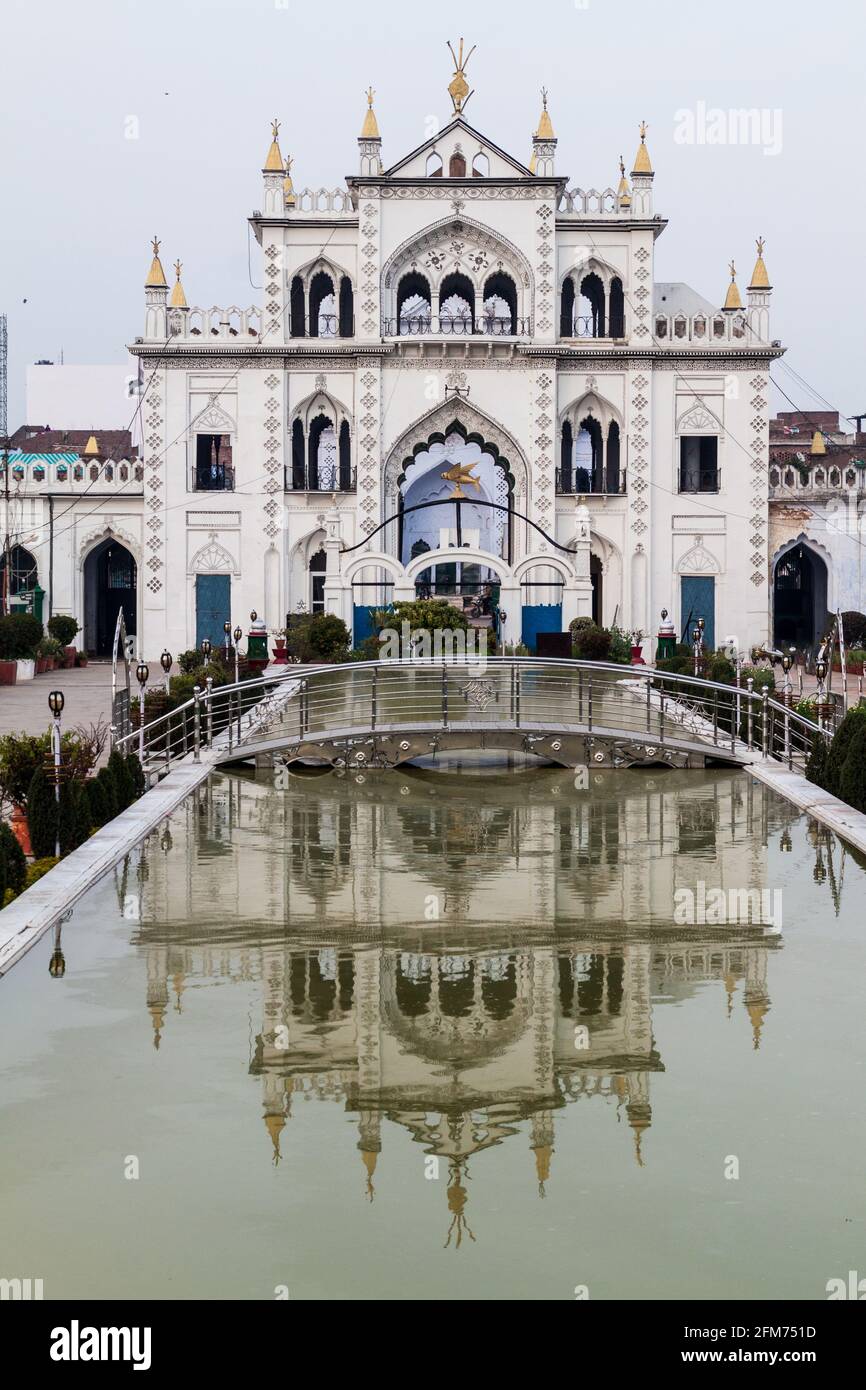Entry Gate of Chota Imambara in Lucknow, Uttar Pradesh state, India ...