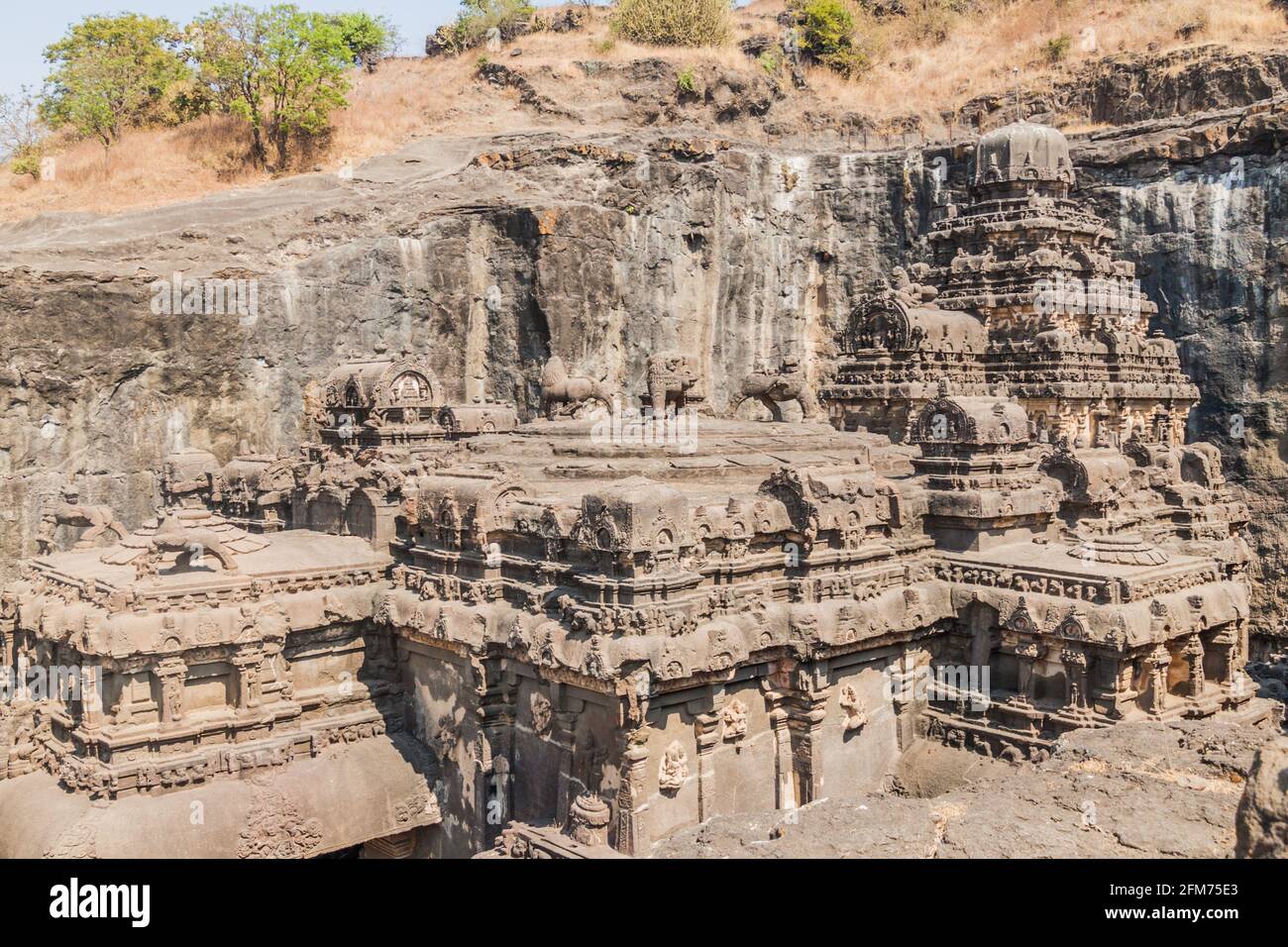 Kailasa Temple In Ellora Hi Res Stock Photography And Images Alamy