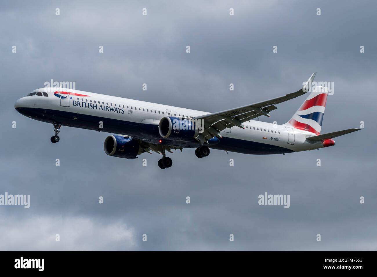 British airways A321 Neo Stock Photo - Alamy