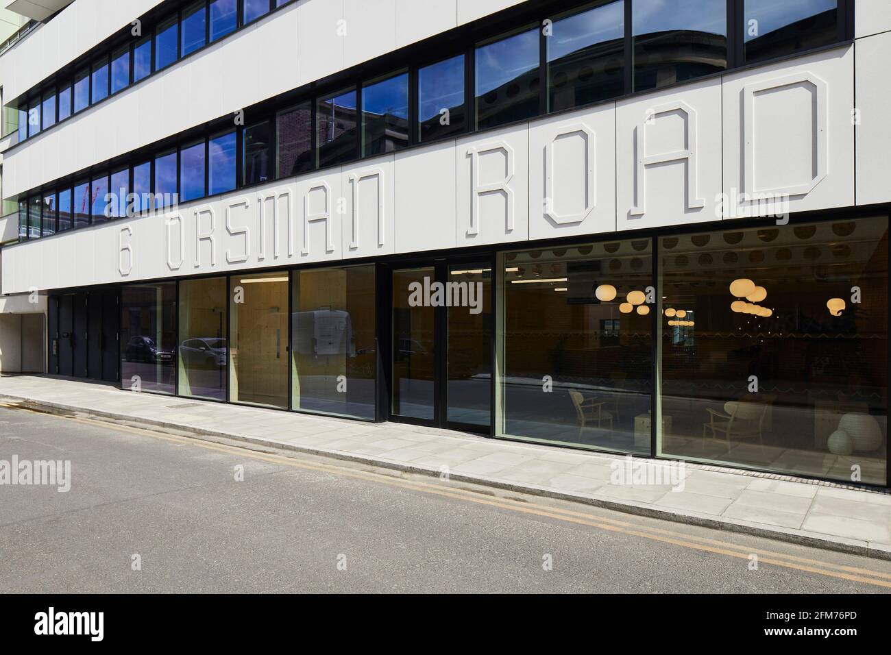Exterior facade with signage. Storey Orsman Road, London, United ...