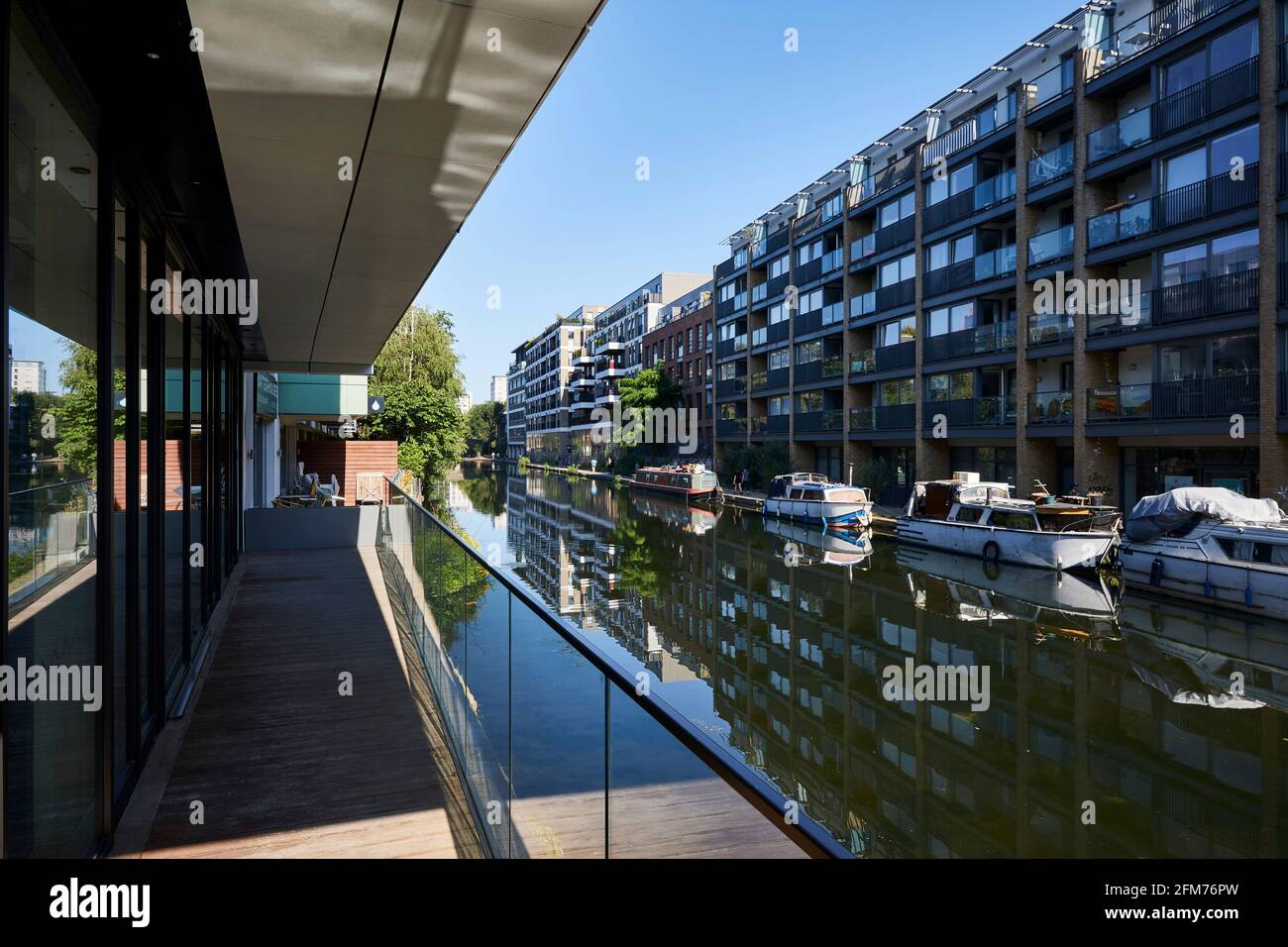 Exterior of building. Storey Orsman Road, London, United Kingdom ...