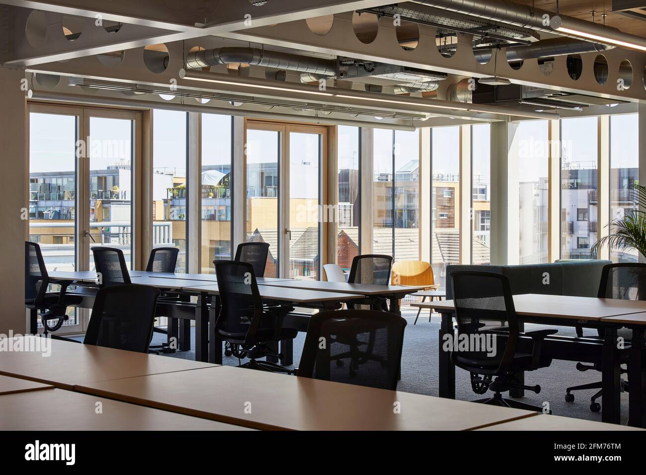 Office space interior. Storey Orsman Road, London, United Kingdom ...