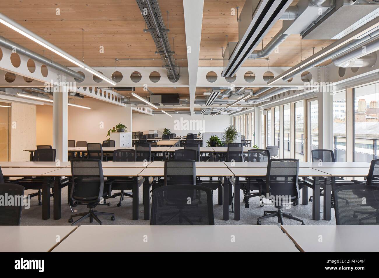 Office space interior. Storey Orsman Road, London, United Kingdom ...
