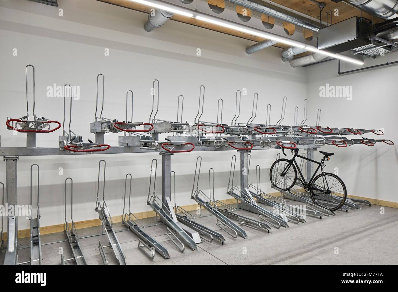 Cycle storage. Storey Orsman Road, London, United Kingdom. Architect ...