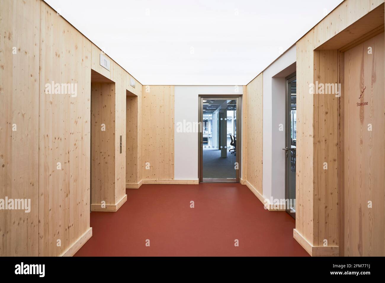 Corridor. Storey Orsman Road, London, United Kingdom. Architect: Waugh ...